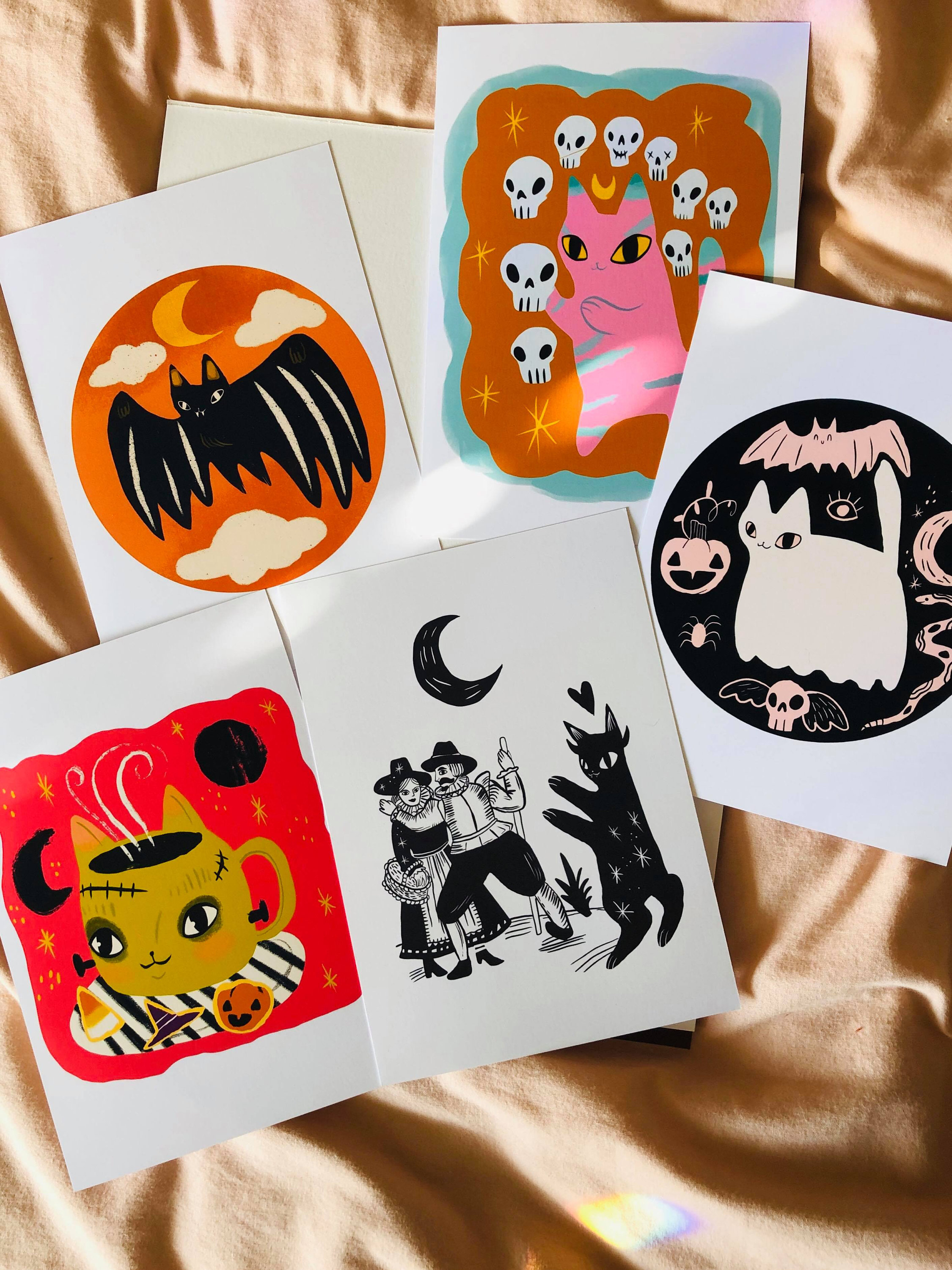 October Drawing Prompt Mini Prints - Etsy
