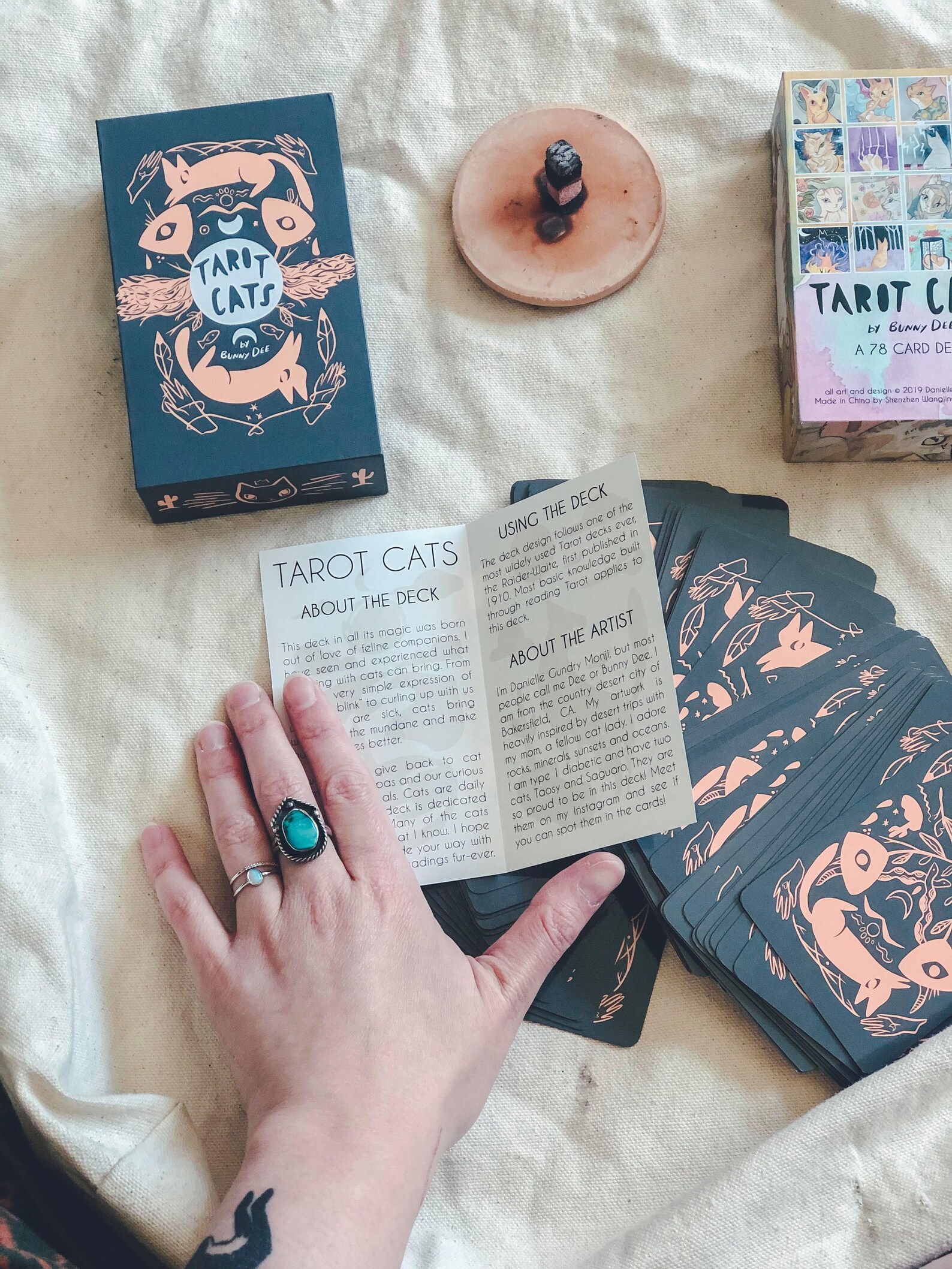 Tarot Cats a 78 Card Cat Fan Tarot Deck 4TH Printing of the Deck Now ...