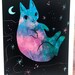 The Nebula Cats Mini Print Series - Etsy