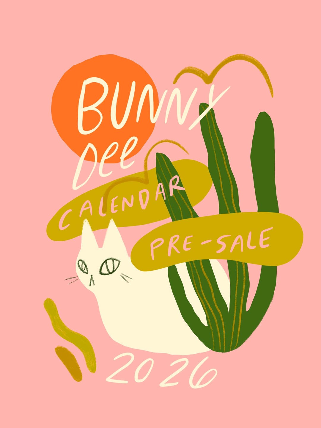 The Bunny Dee 2026 Calendar Pre-order - Etsy