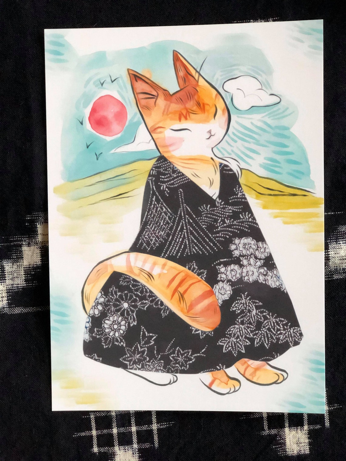 Yuzuki and Yoko 5x7 Mini Cat Prints - Etsy