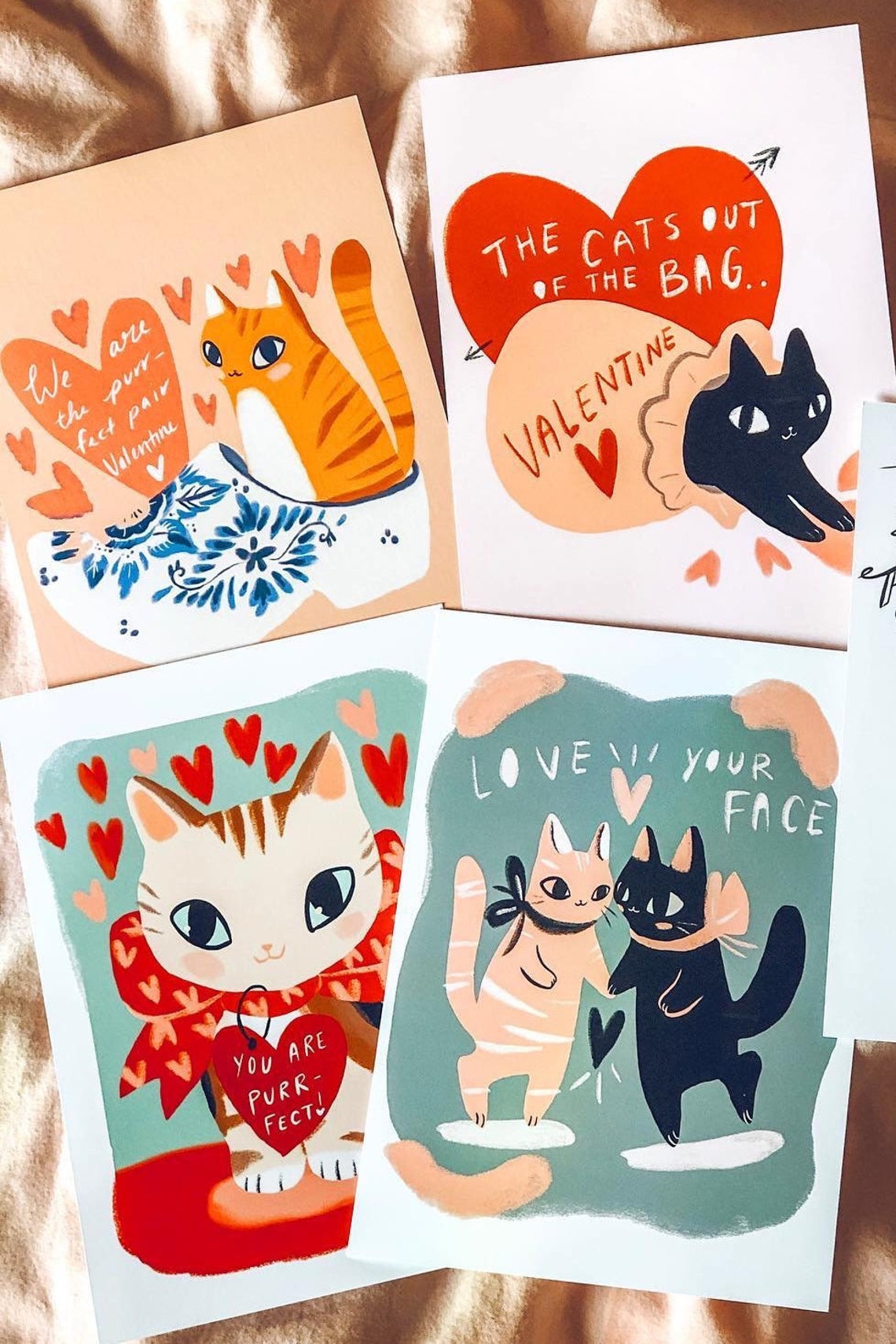 The Valentine's Day Card Prints - Etsy