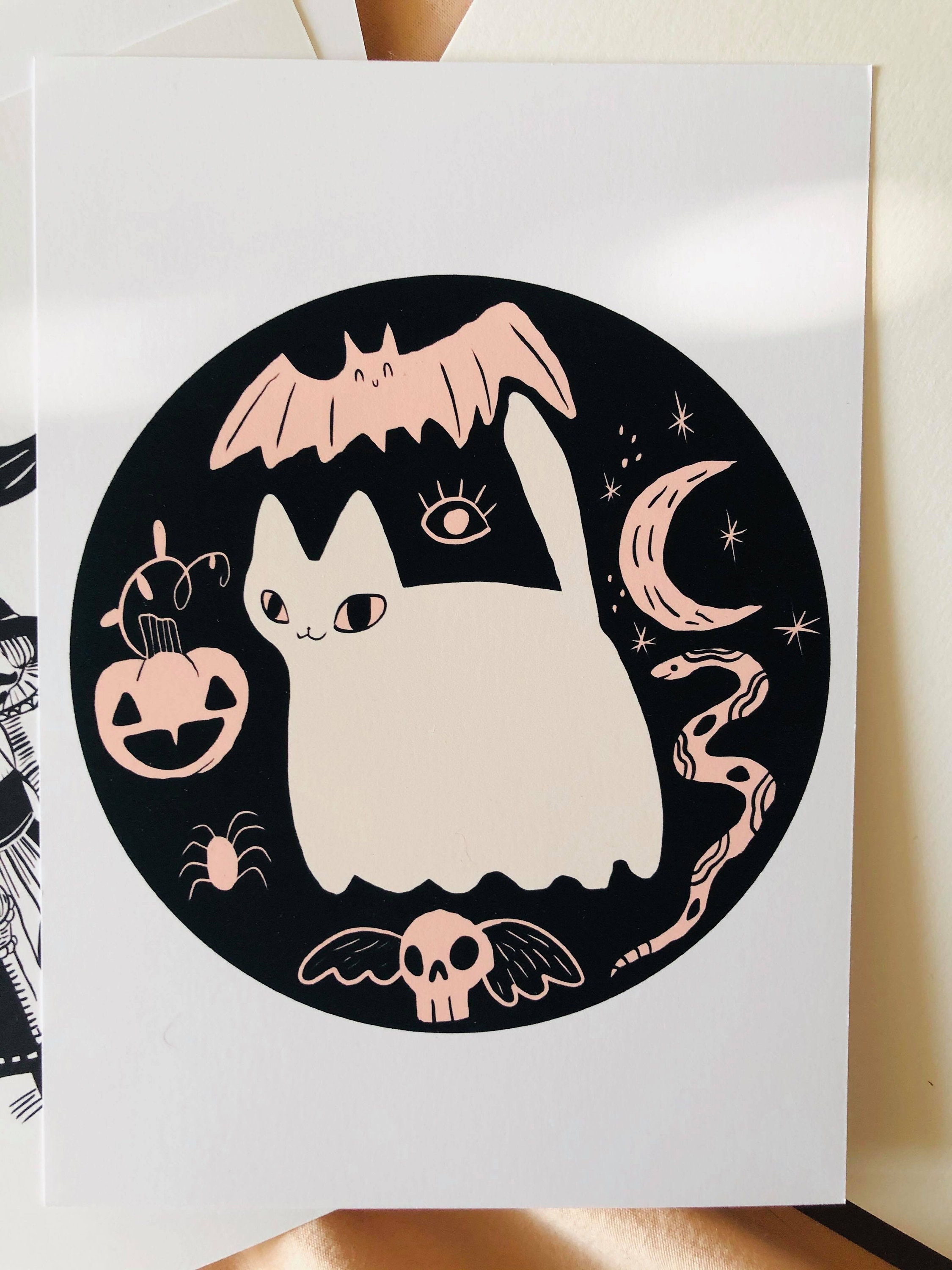 October Drawing Prompt Mini Prints - Etsy