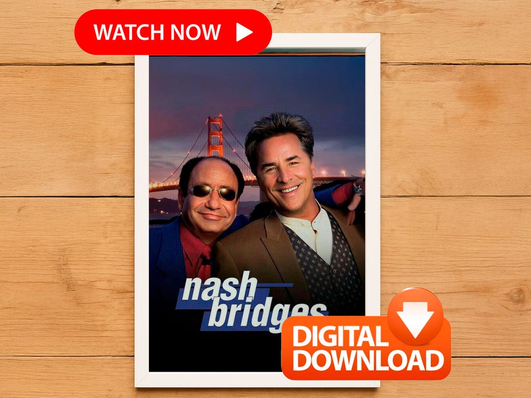 Nash Bridges - Complete Collection (MP4) - 480p - Etsy