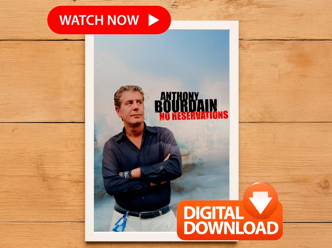 Anthony Bourdain: No Reservations – Premium Collection (MP4) – 1080p - Etsy