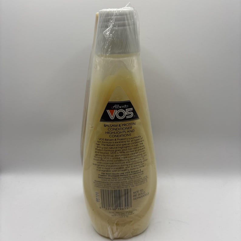Vtg Alberto VO5 Balsam & Protein Shampoo Conditioner Discontinued 15 Oz ...