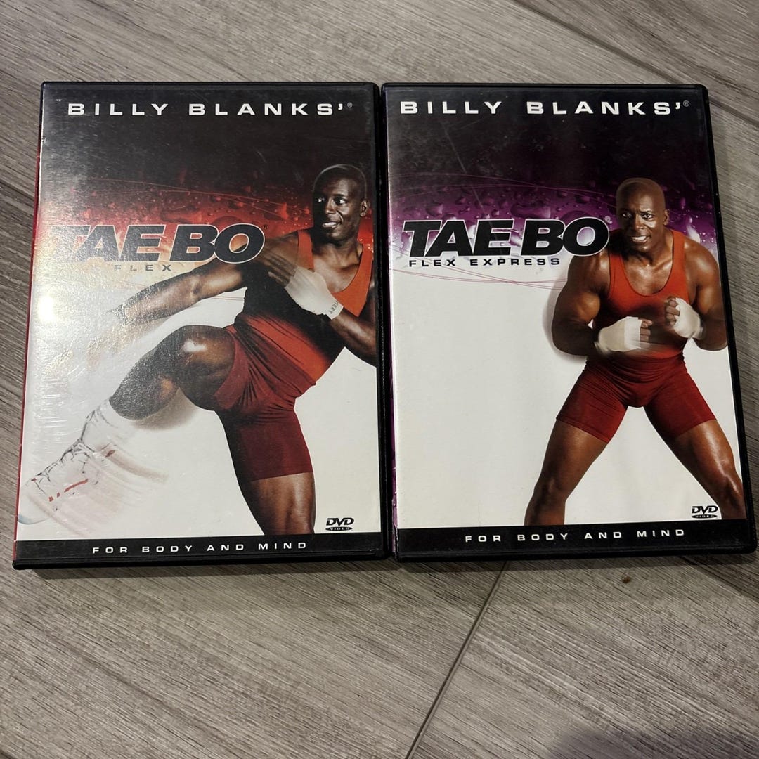Vintage Tae Bo Flex DVD Set: Billy Blanks 2003 Exercise - Etsy