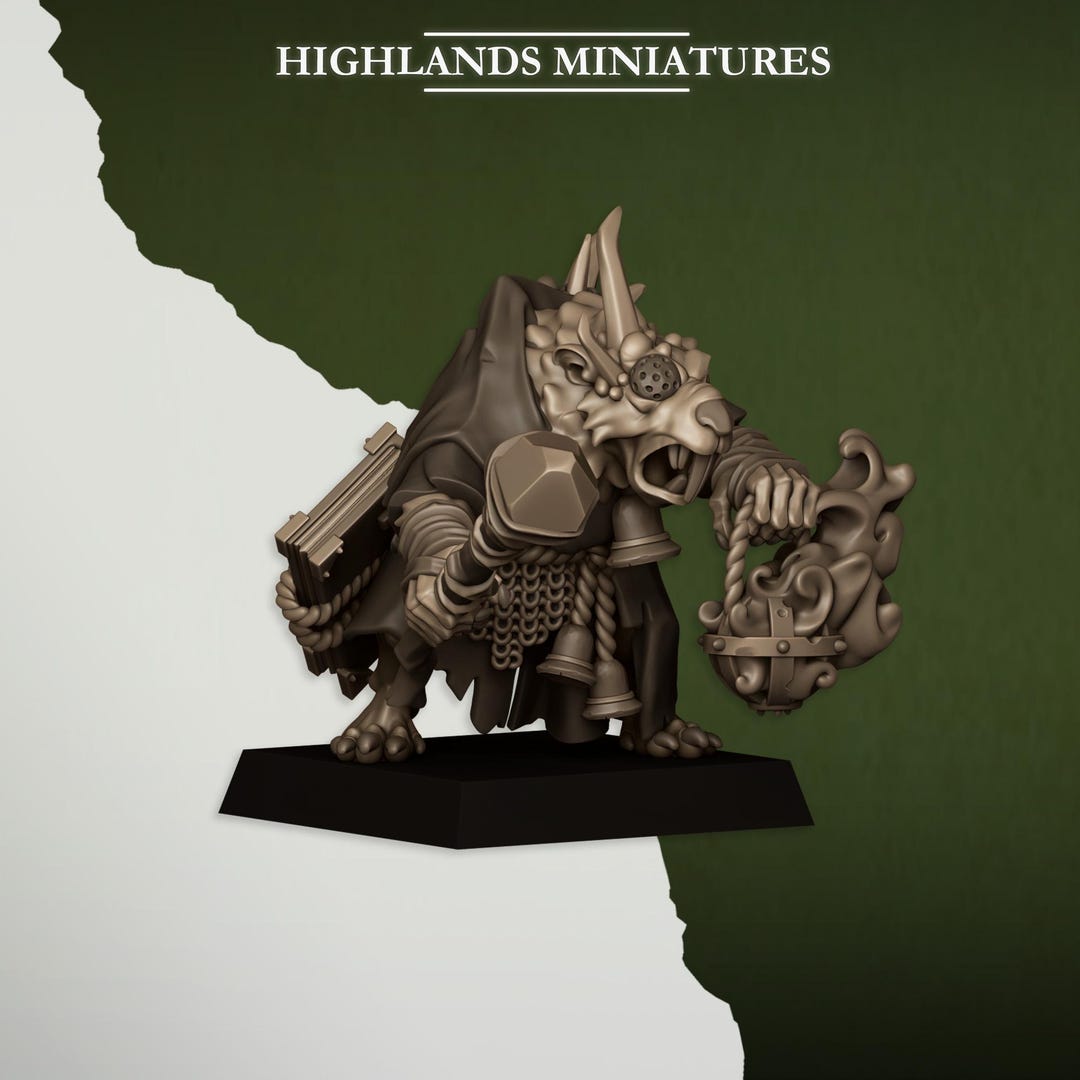 Vermin Pastor - Highlands Miniatures - Etsy