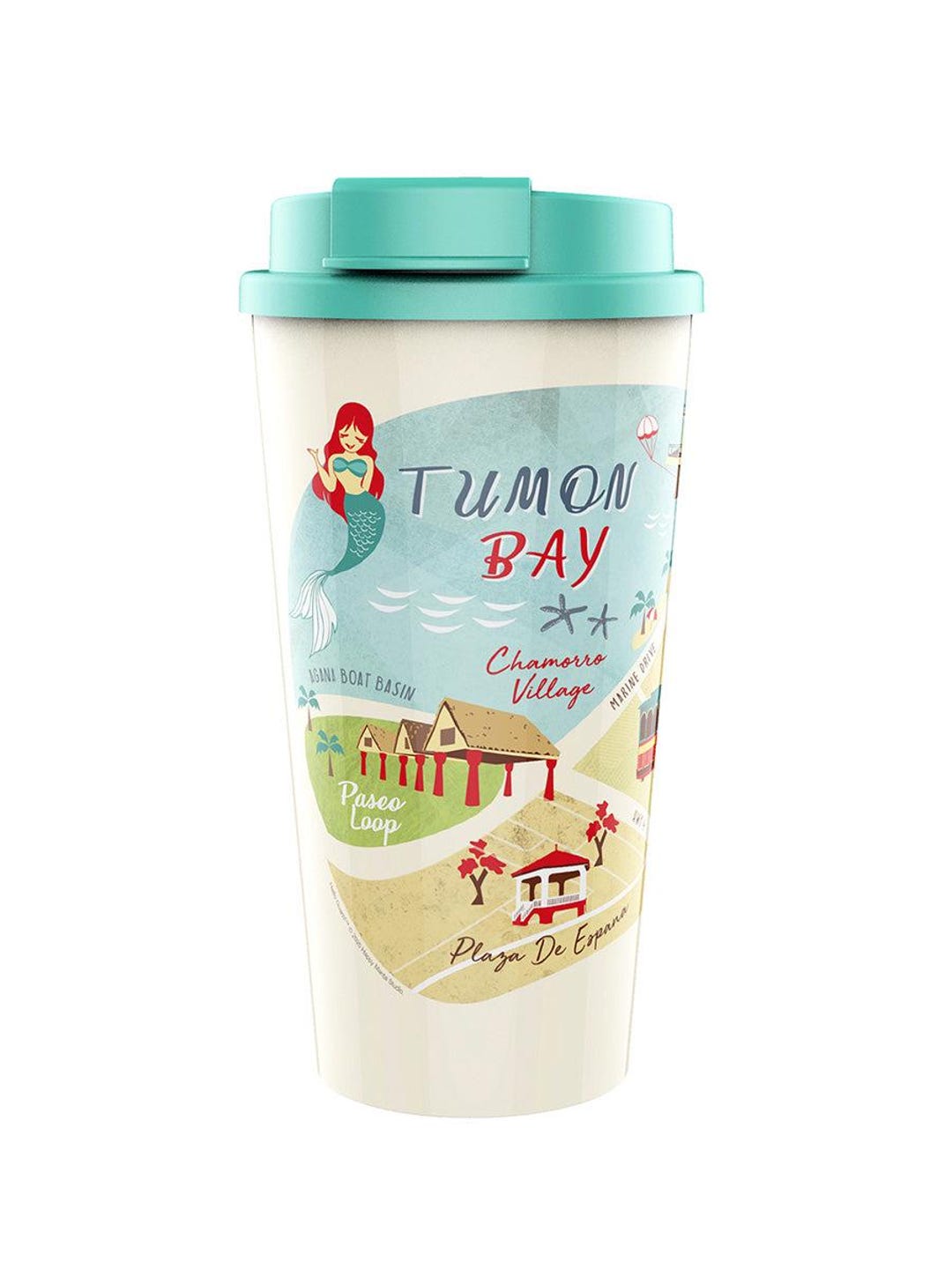 Guam Coffee Tumbler, 16 Oz, Maps | Pacific Island Travel Mug | Chamorro ...