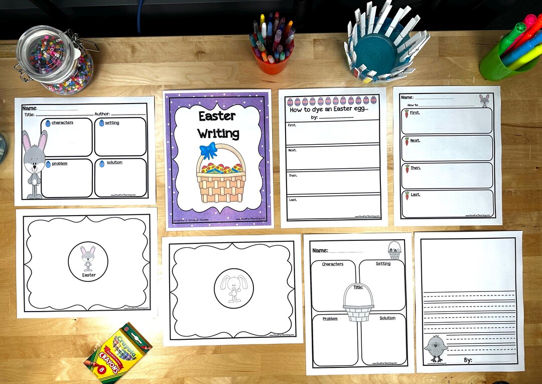 Easter Writing Activity (story Map, Sequencing, Writing Paper) - Etsy