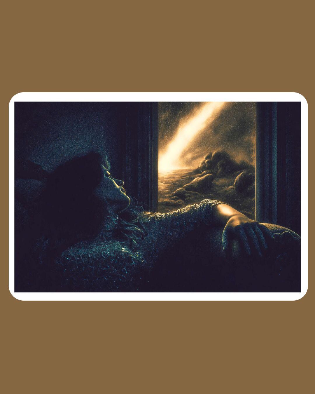 The Window Knows – Horizontal Digital Art Print | Abstract Landscape ...