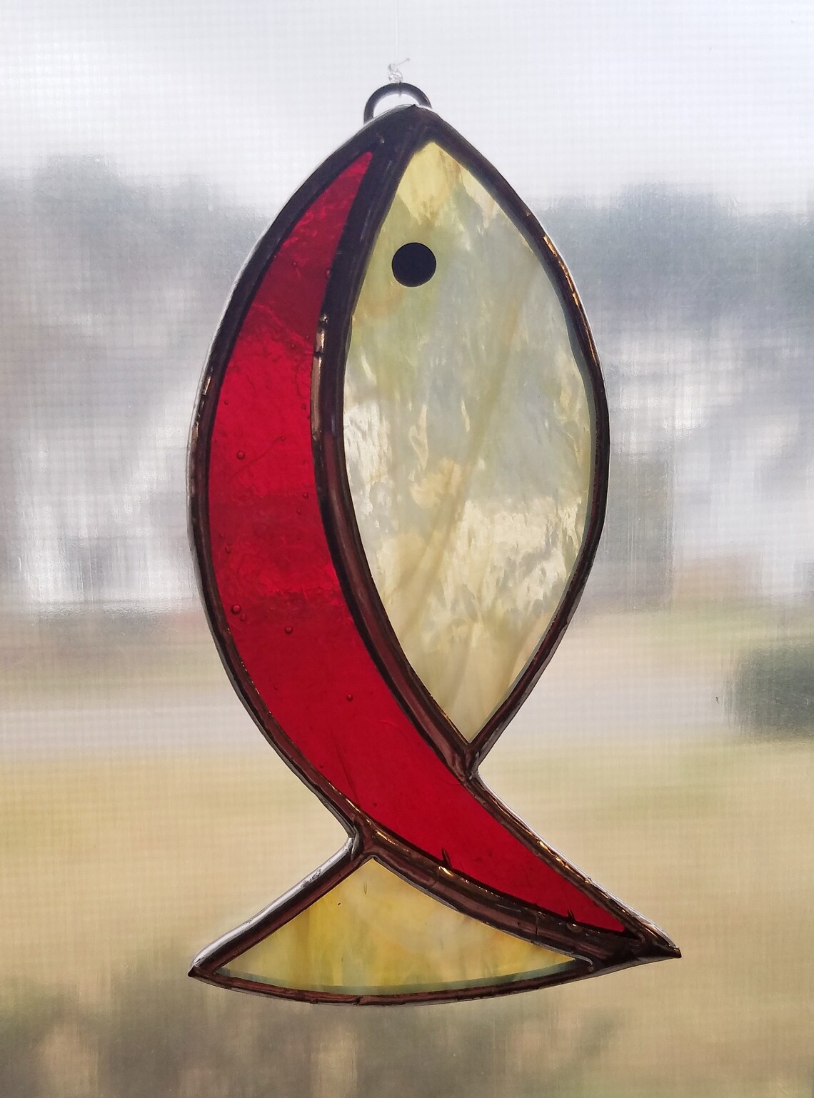 Stained Glass Little Fish | Etsy