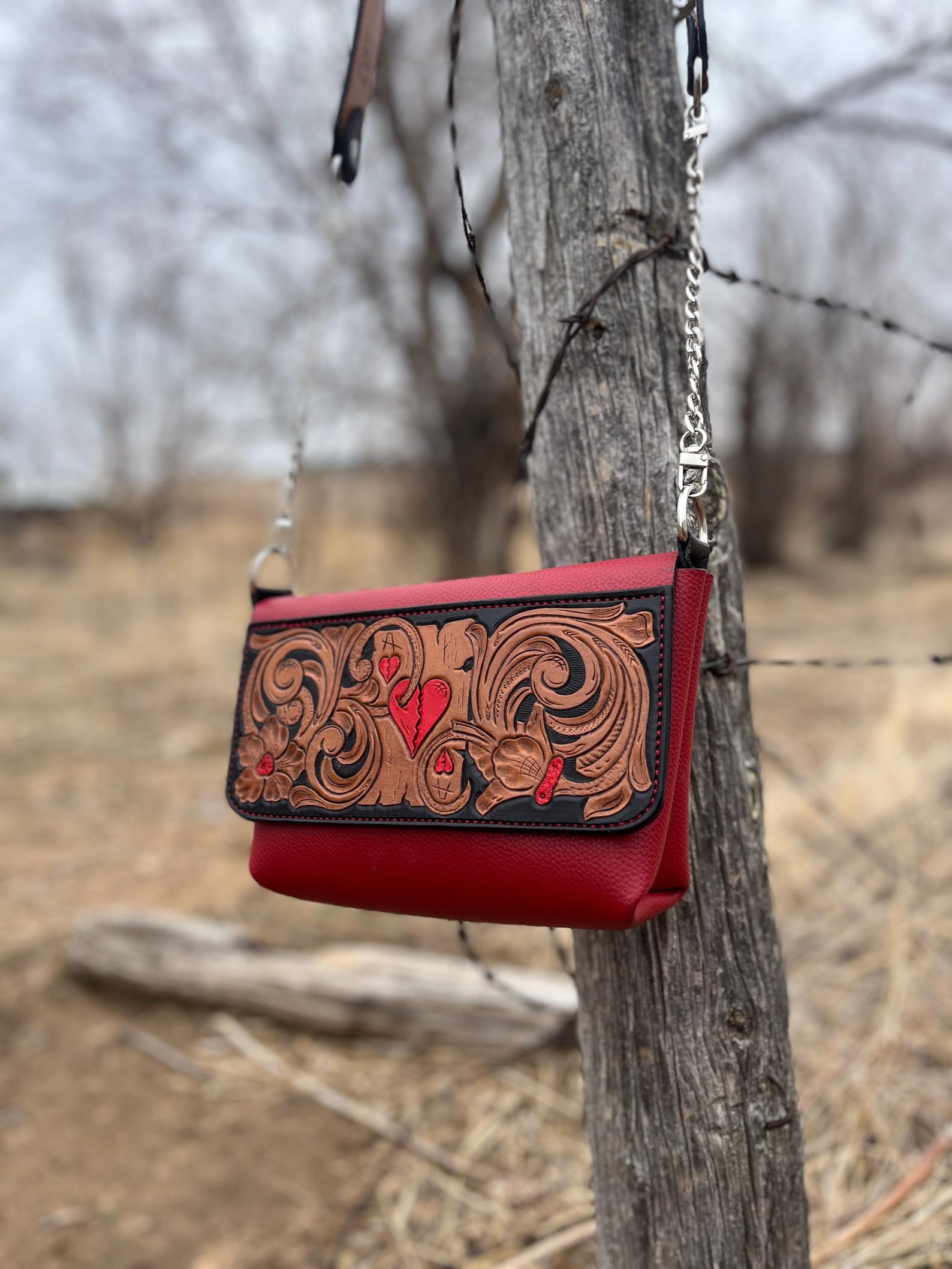 Hand Tooled Leather Goods, Wallets, Belts, Keychains, Chaps, Purses ...