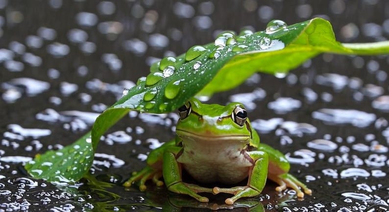 10 Cute Frog Pond Videos – Realistic Style – 5 Seconds Each – Personal ...