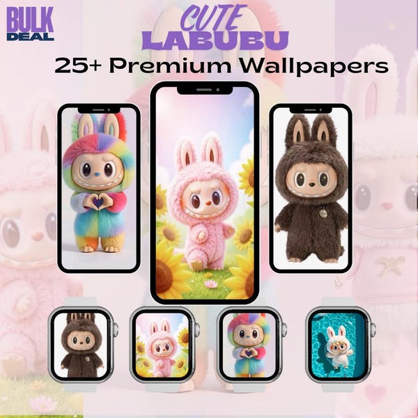 Tapeta labubu - Etsy Polska