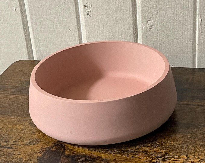 Handmade Cement Planter Bowl: 7 Inch Concrete Decorative Bowl - Etsy