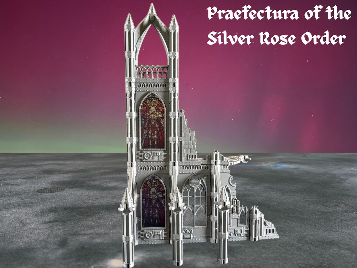 28mm Sci-fi Grimdark Destroyed Gothic Praefectura Ruins of the Silver ...