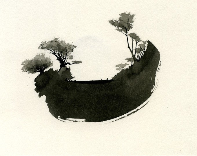 The Spot Original Ink Drawing - Etsy