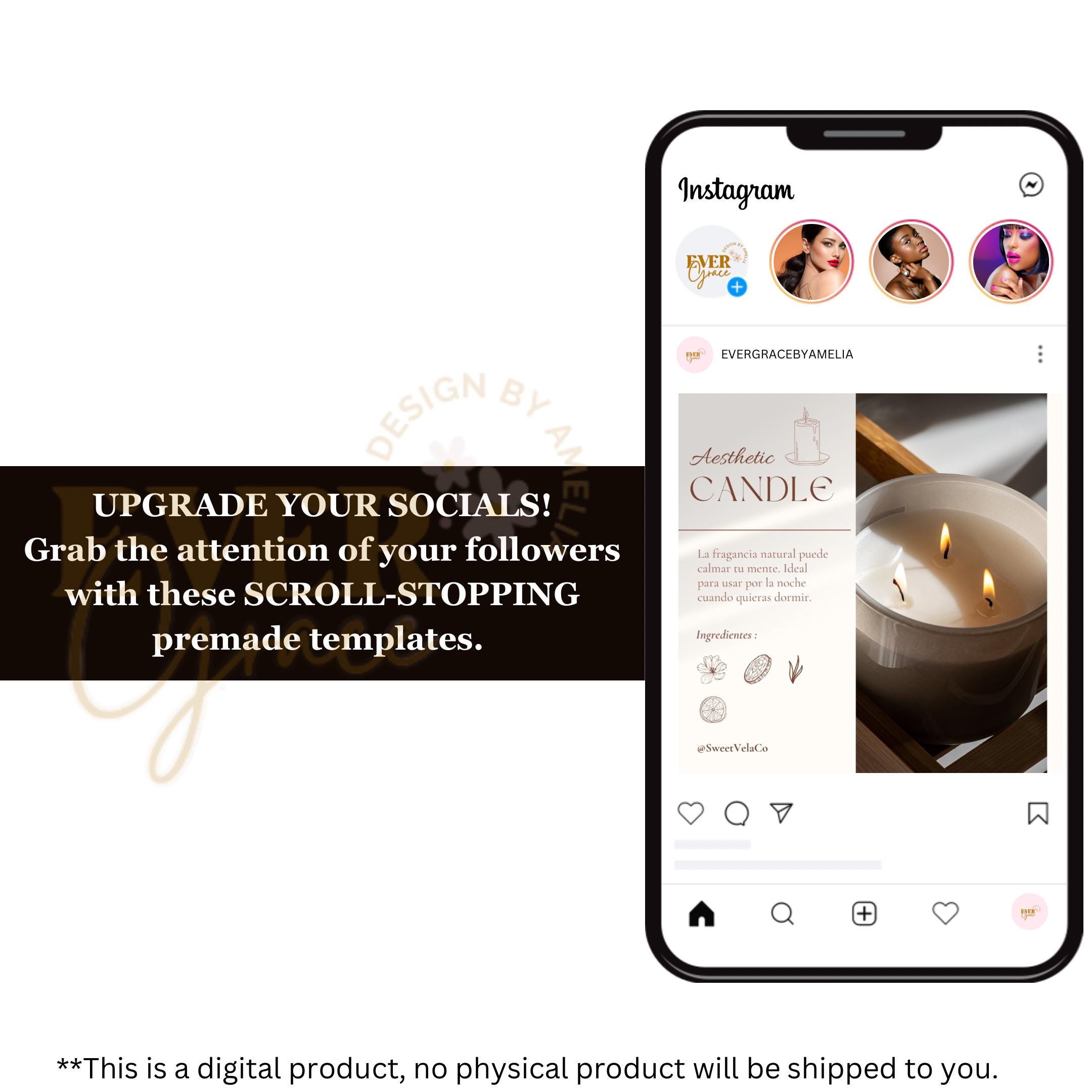 Candle Shop Flyer, Candle Business Flyer, Candle Shop Brochure ...