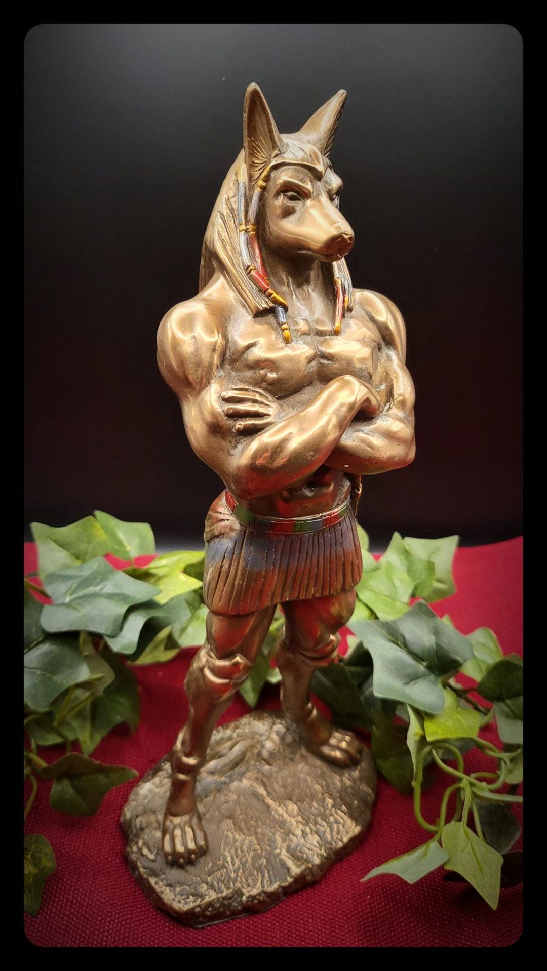 Anubis Statue 10 Inch Ebros Egyptian God of Mummification and Afterlife ...