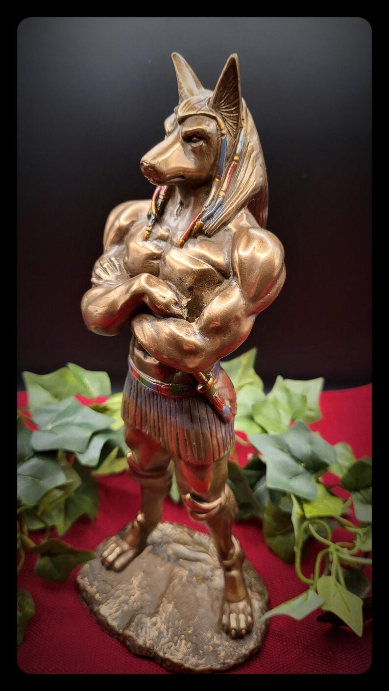 Anubis Statue 10 Inch Ebros Egyptian God of Mummification and Afterlife ...