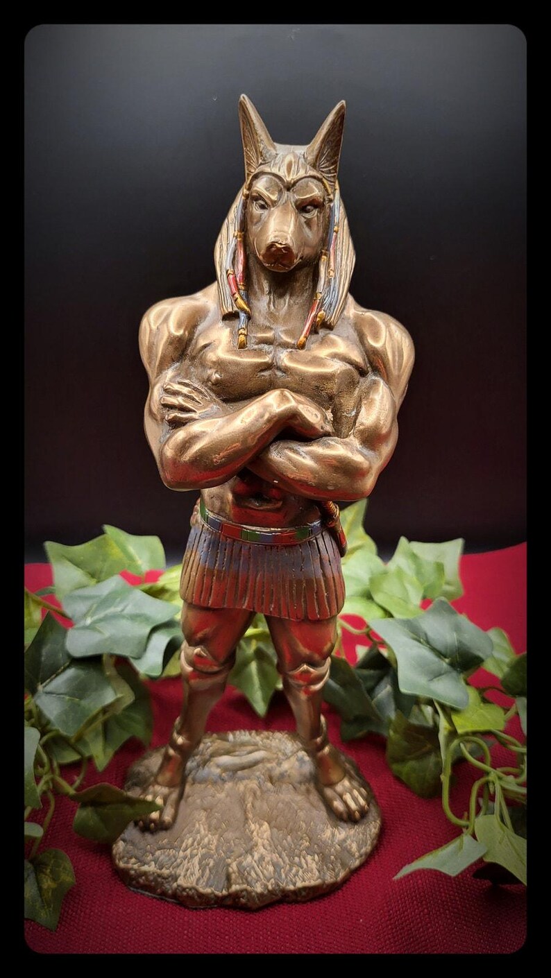 Anubis Statue 10 Inch Ebros Egyptian God of Mummification and Afterlife ...