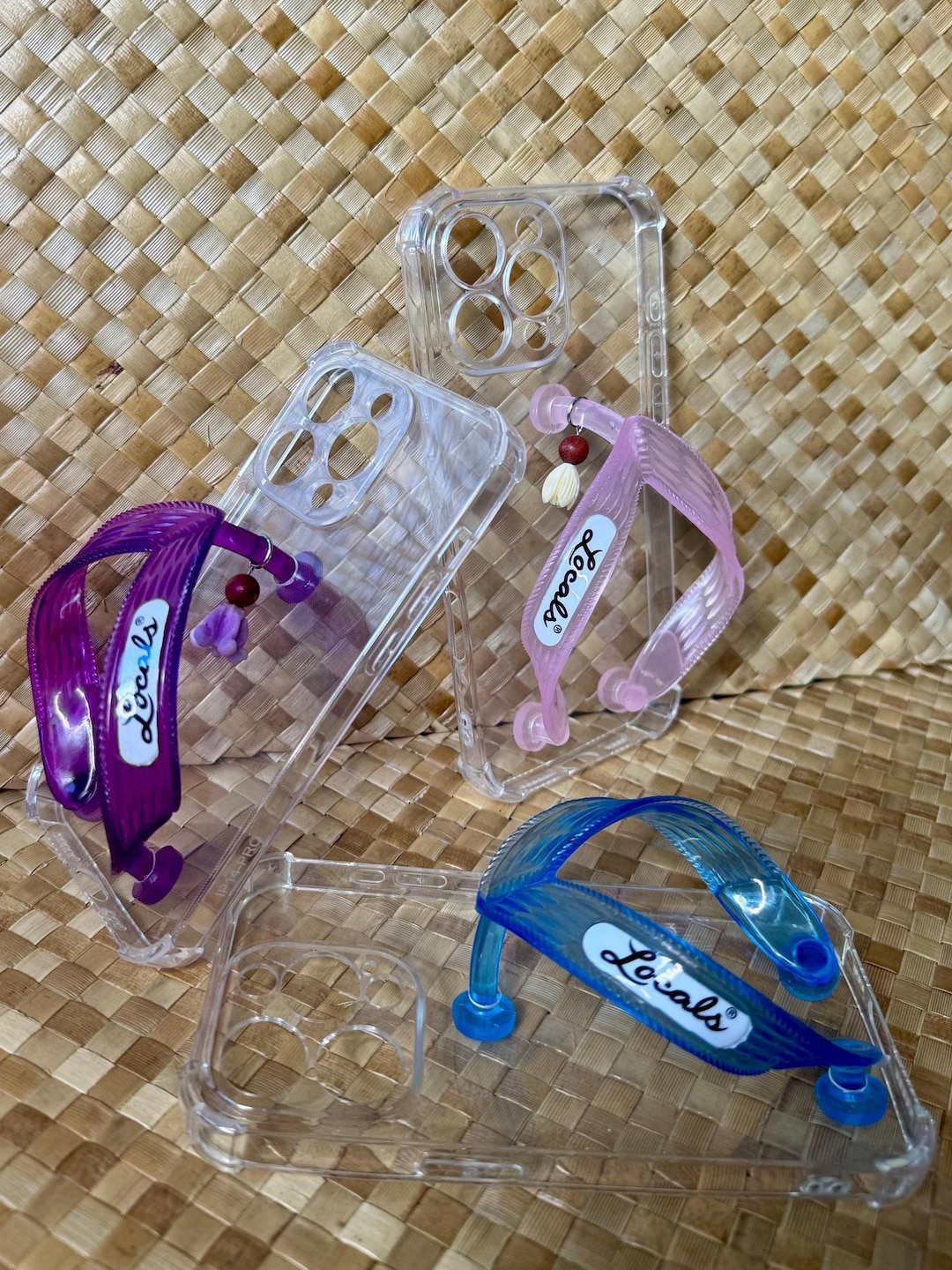 Hawaii Flip Flop iPhone Case With Locals Slipper Strap Grip Stand - Etsy