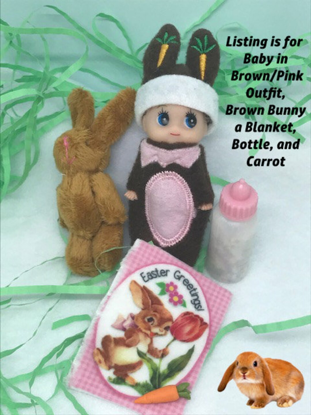 Easter Elf Baby, Bunny Elf Baby, Bunny Baby, Elf Baby, Baby Elf ...