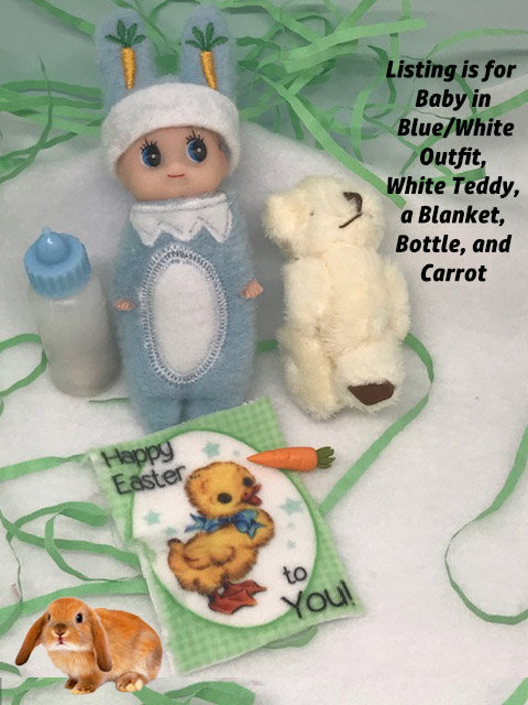 Easter Elf Baby, Bunny Elf Baby, Bunny Baby, Elf Baby, Baby Elf ...