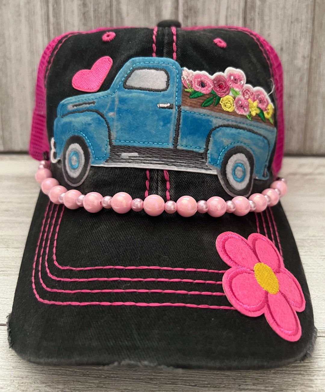 Hats With Patches, Hats With Chains, Trucker Caps, Vintage Truck ...