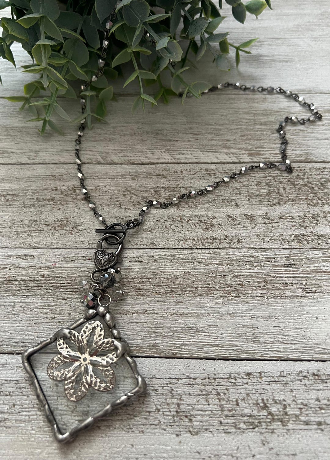 Soldered Jewelry, Soldered Glass, Soldered Glass Pendant, Beaded ...