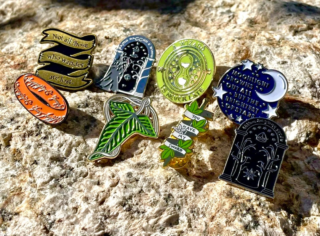 Ultimate Fantasy Adventure Inspired Pin Collection | Brooch Pin Set ...