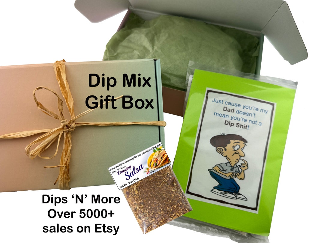 6 Dip Mixes, You Pick, Funny Dad Gift, Humorous Dad Gift, Dip Mixes ...