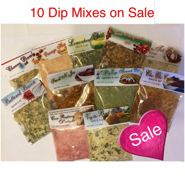 Dip Mix - Etsy