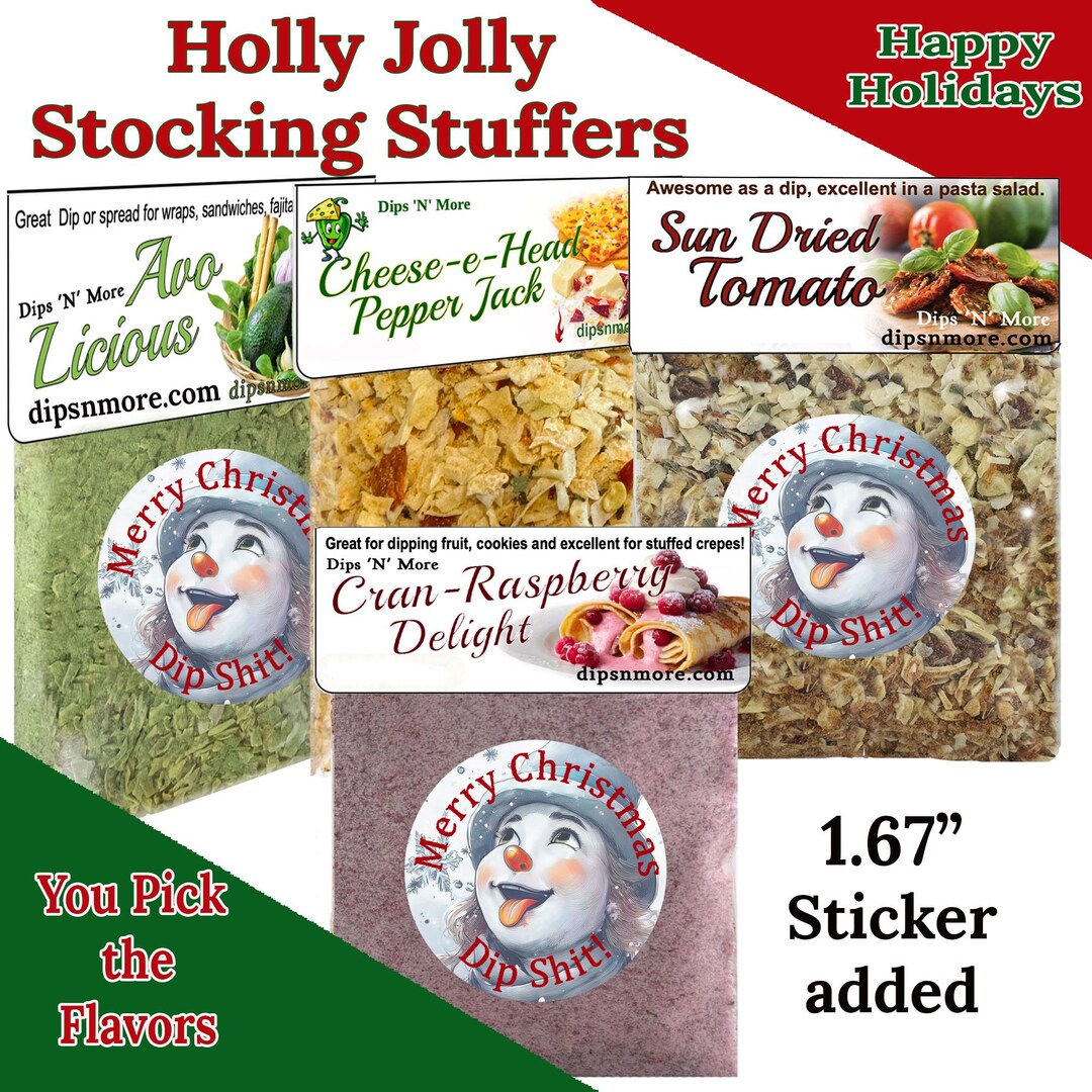 Dip Mix, Christmas Gag Gift, Make Someone Laugh, Gift for Friends and ...