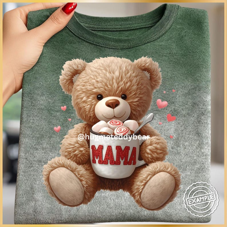 Preppy Valentine Teddy Bear PNG, Preppy Bear Cute Teddy Bear Shirt ...