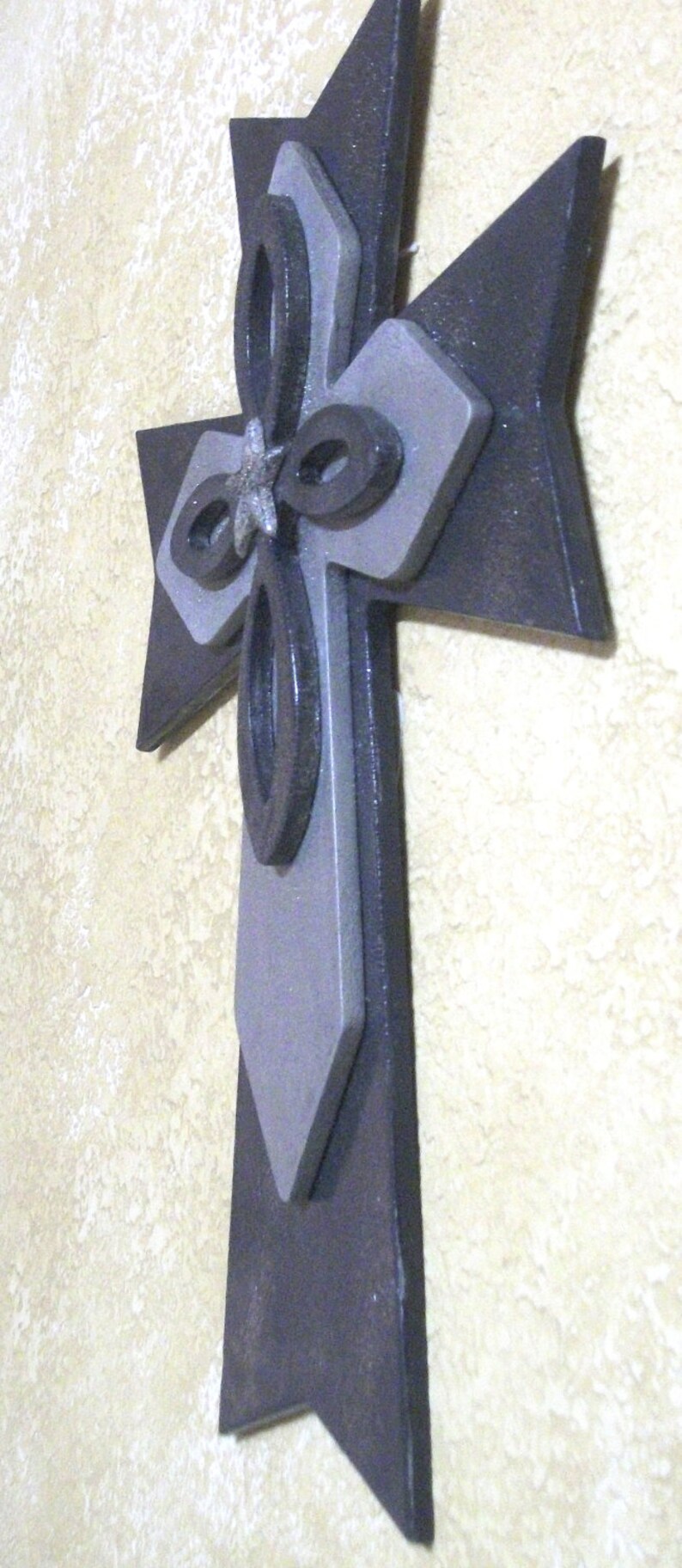 Decorative Wooden Crosses Stacked Wood Cross Dallas Cowboys - Etsy