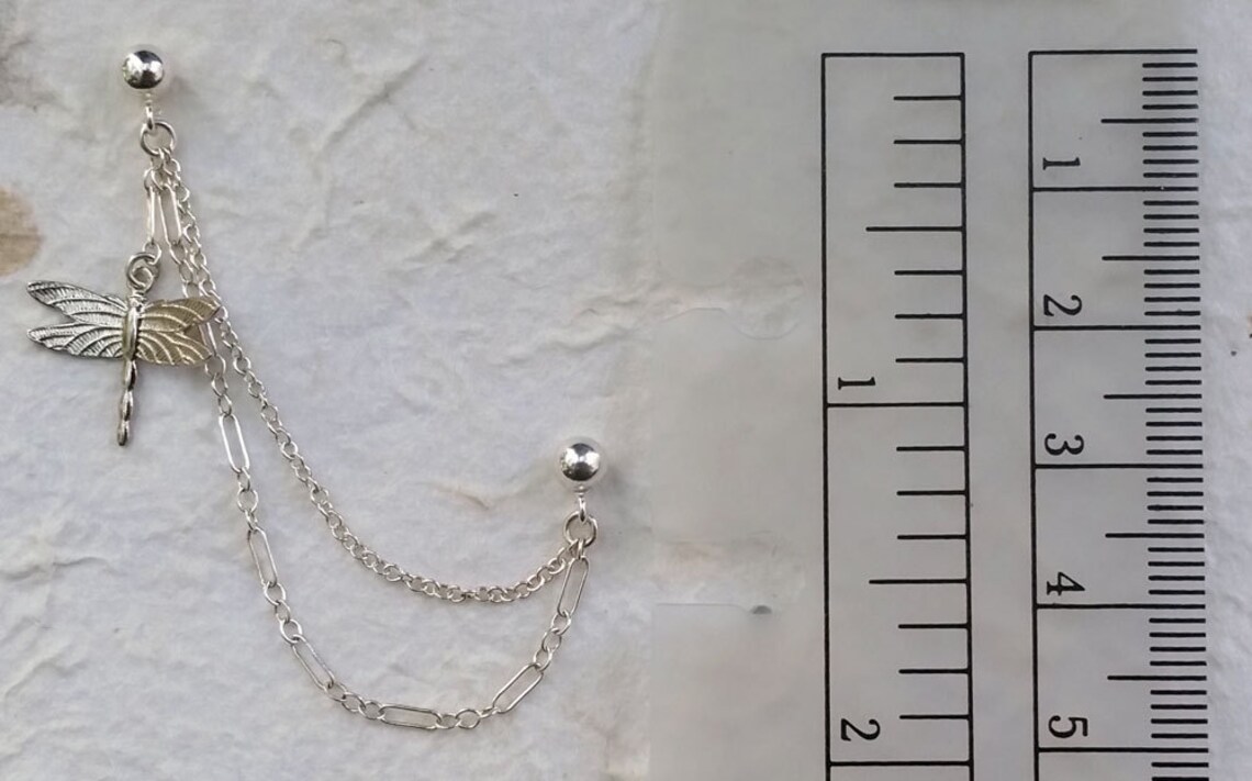 Cartilage Earring, Dangle Earrings, Ear Earrings, Stud, Cartilage Stud ...