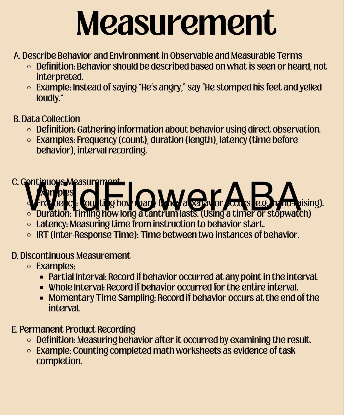 RBT Competency Checklist & Mock Scenarios - Etsy
