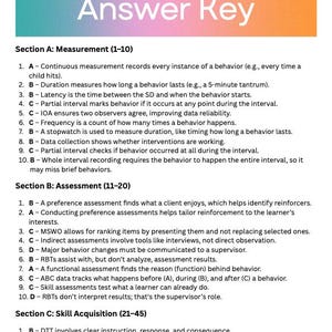 RBT Mock Exam – 85 Questions With Detailed Answer Key & Explanations - Etsy