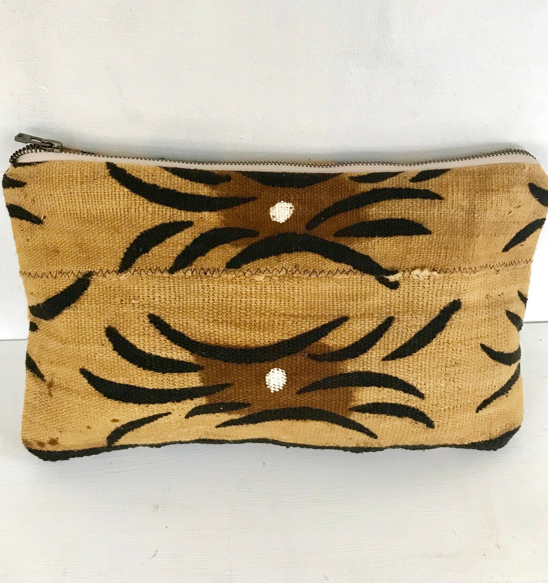African Mud Cloth Clutch Purse, Oversized African Handbag - Etsy