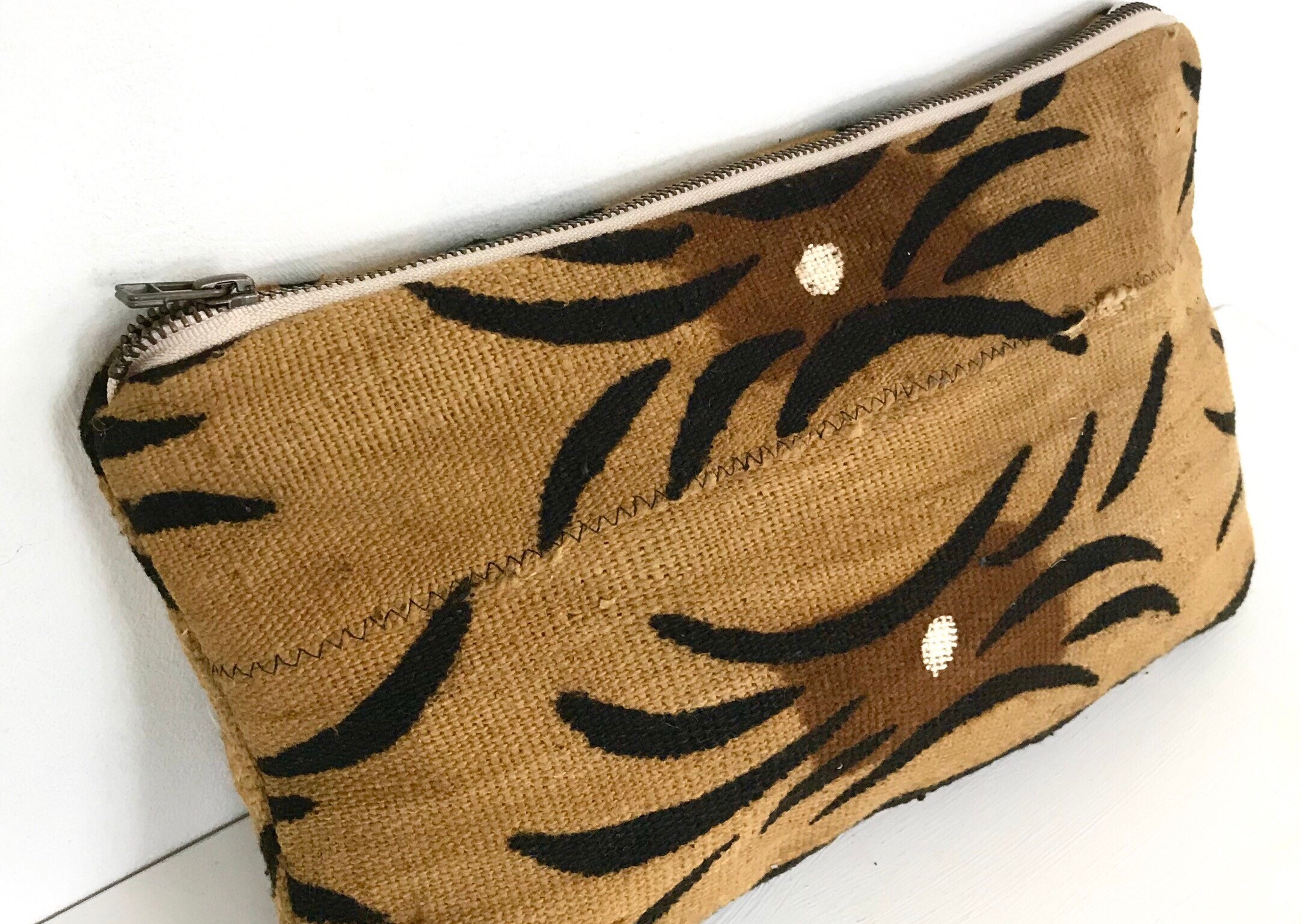 African Mud Cloth Clutch Purse, Oversized African Handbag - Etsy