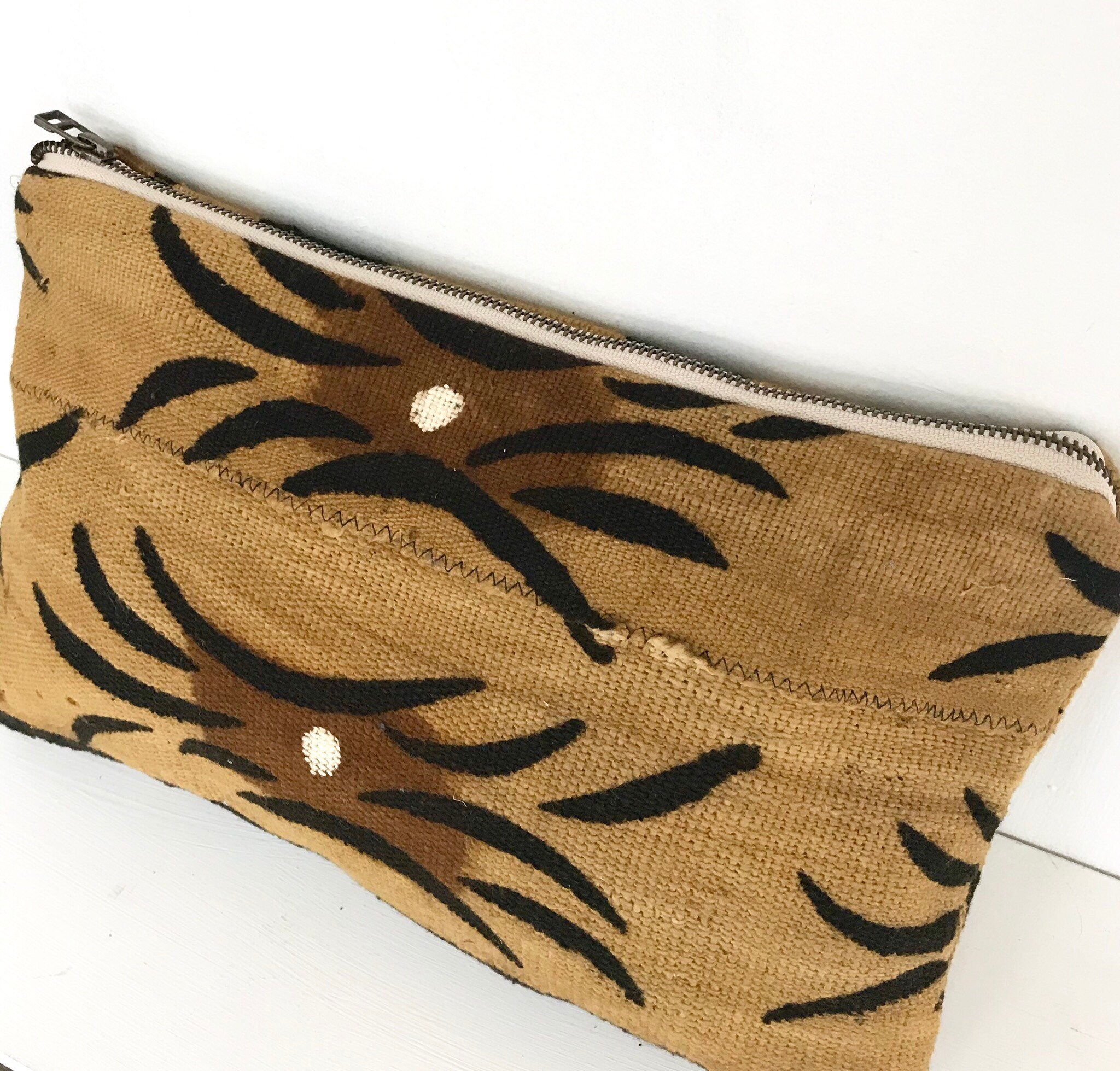 African Mud Cloth Clutch Purse, Oversized African Handbag - Etsy