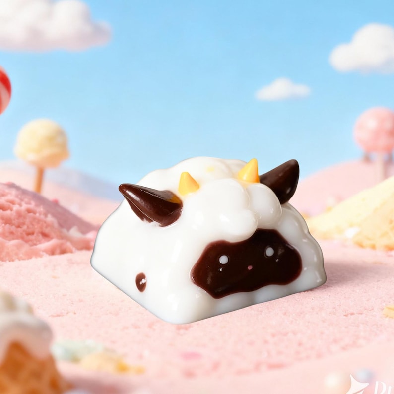 Lamball Artisan Keycap, Palworld Inspired Gift, Cute Sheep Resin Keycap ...