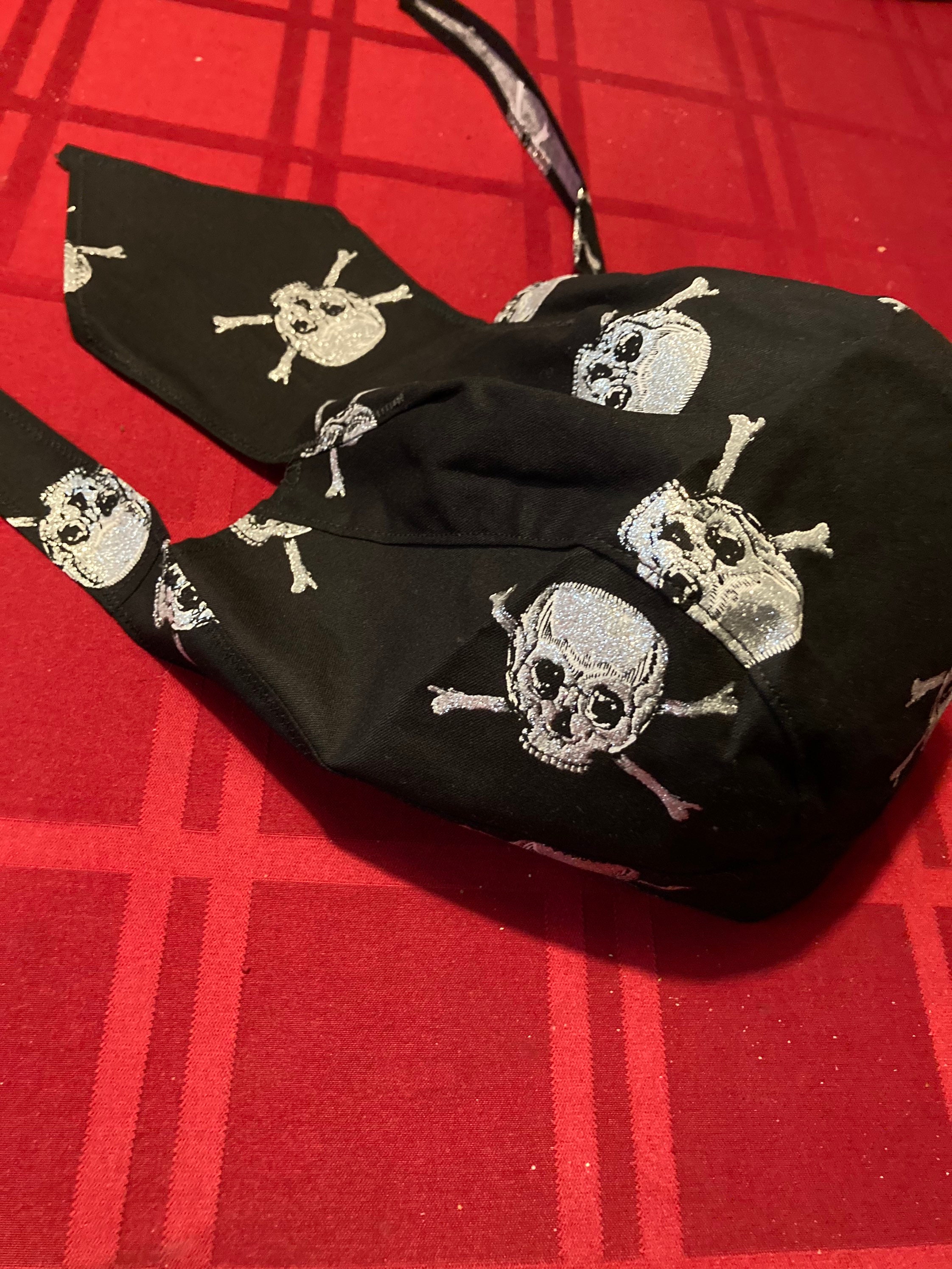 Biker Du Rag, Do Rag, Doo Rag, Skullcap, Bandana, Head Wrap, Skull and ...