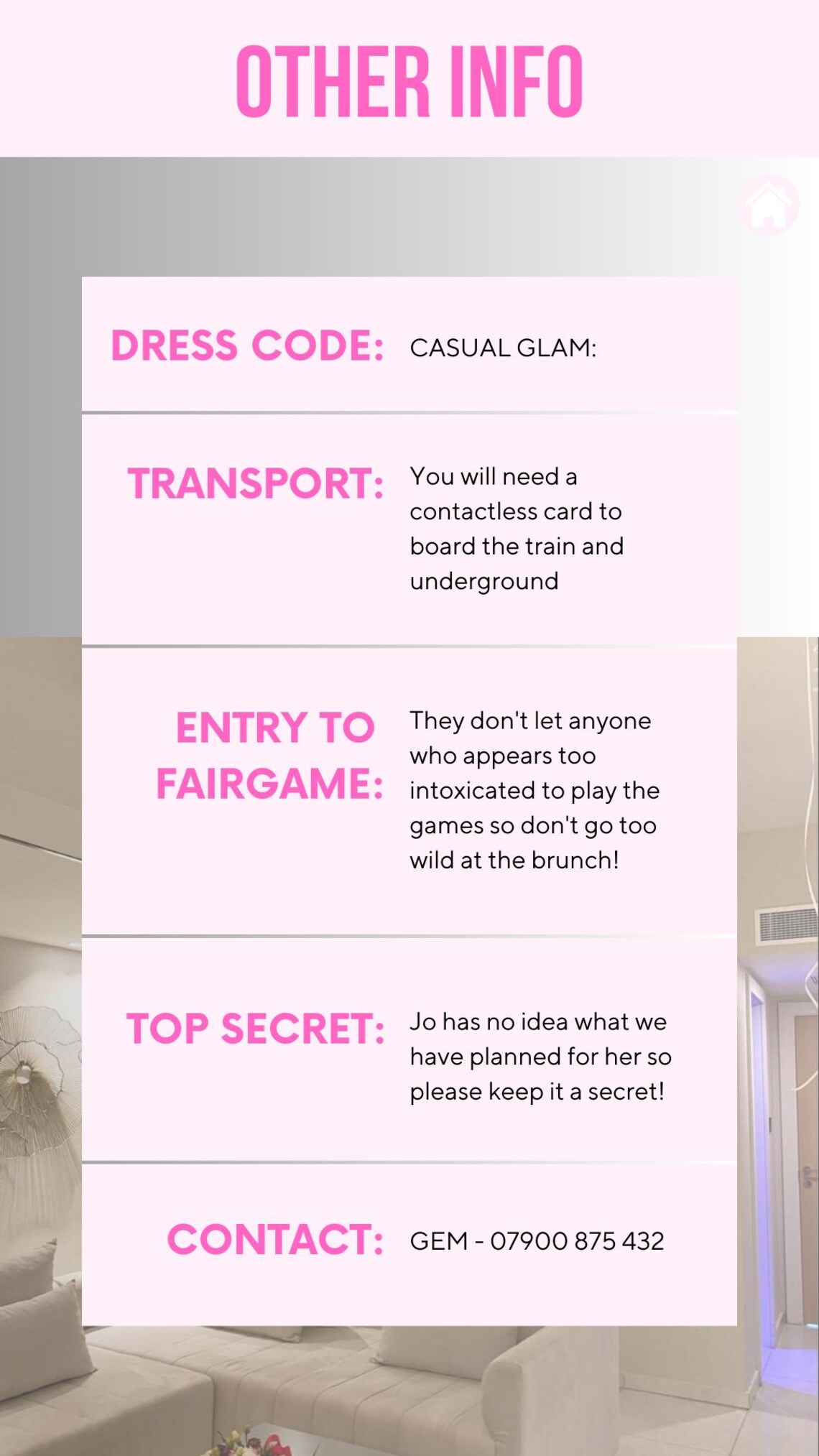 Hen Party Itinerary Template | Printable | PLR ( Private Label Rights ...