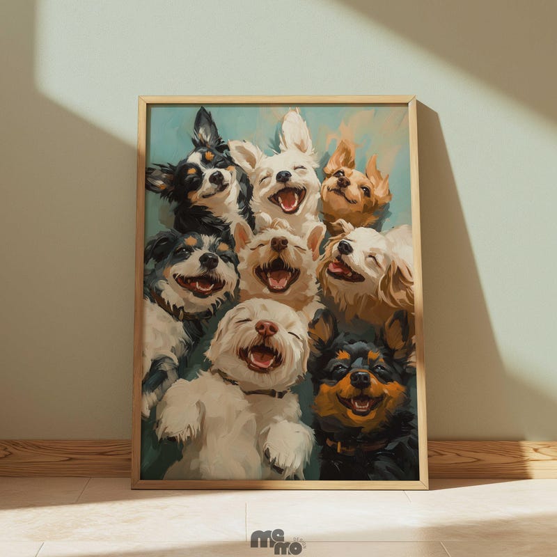 Smiling Dog - Etsy