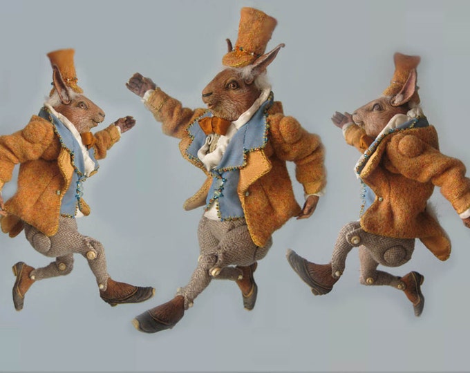 Custom Rabbit Anthro Art Doll - Etsy