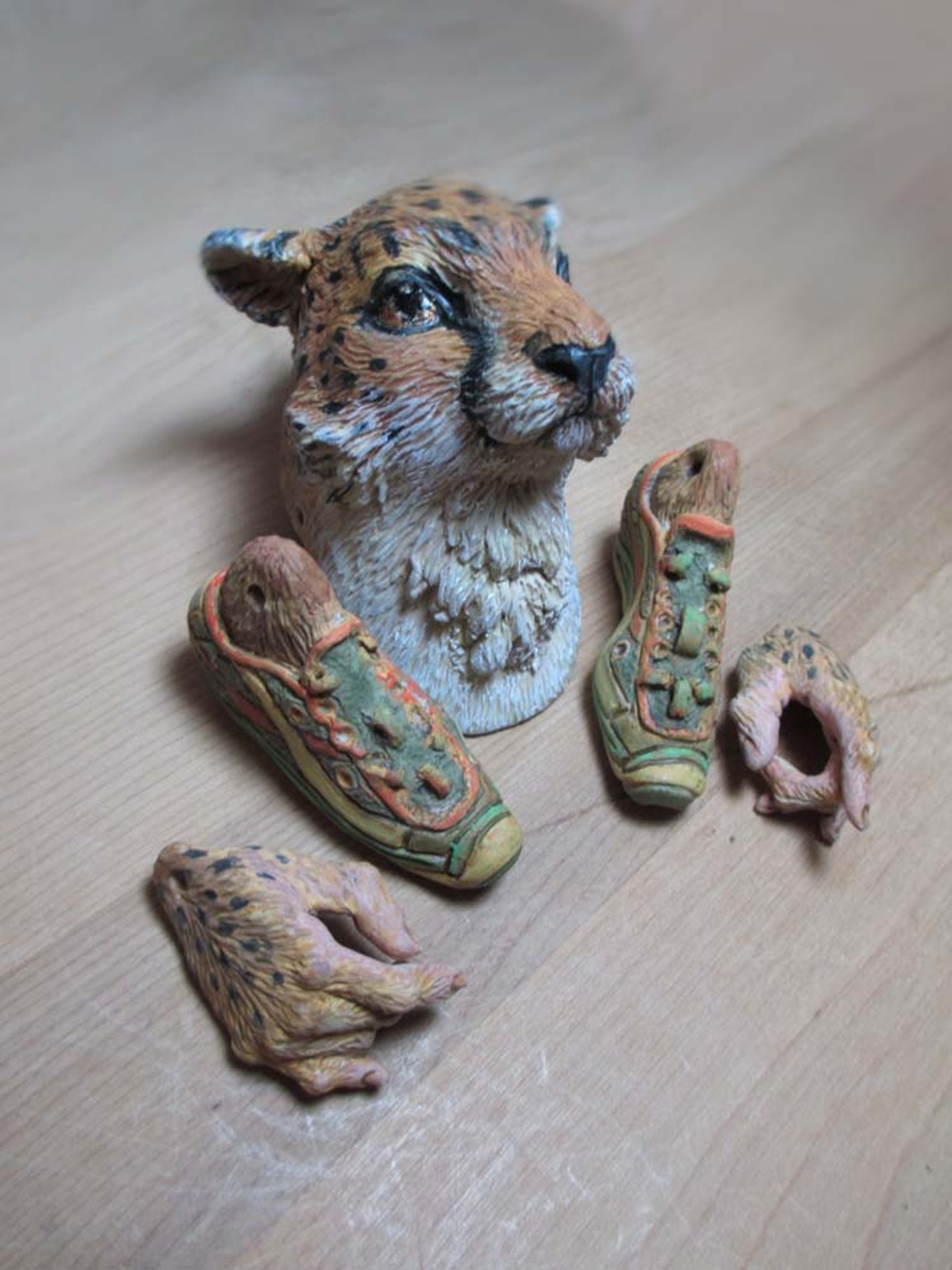 Custom Cheetah Runner Anthro Art Doll Parts - Etsy