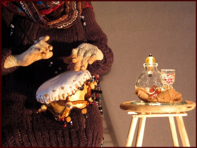 RESERVED: Bassett Hound Anthro Art Doll, 'sylvia, Beat Poet' - Etsy